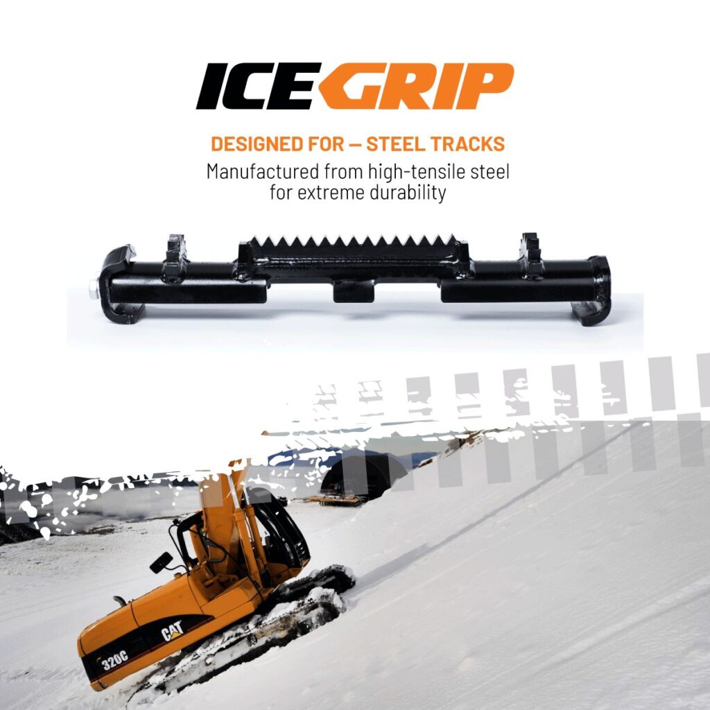 Excavator Track Attachments - TrackGrip