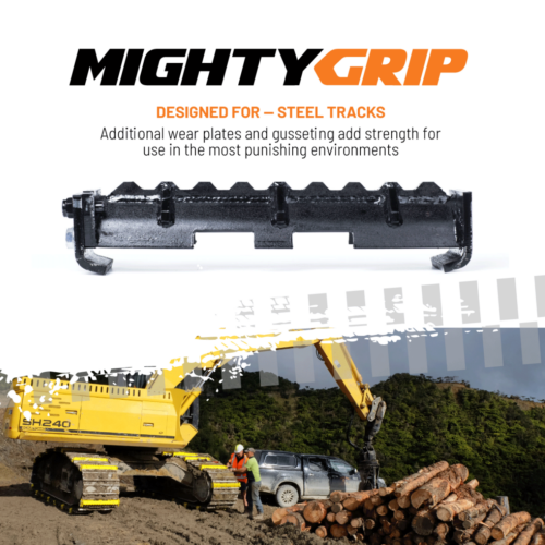 Excavator Track Attachments - TrackGrip